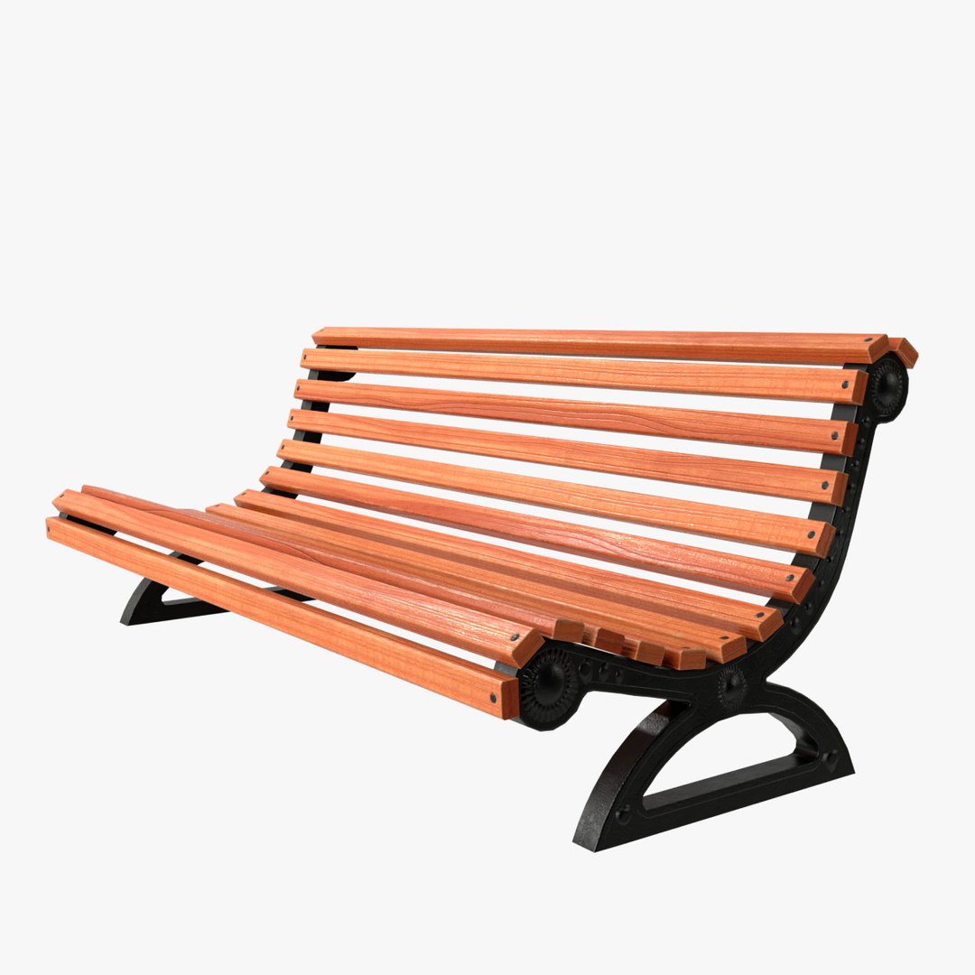 Bench model - TurboSquid 2095279