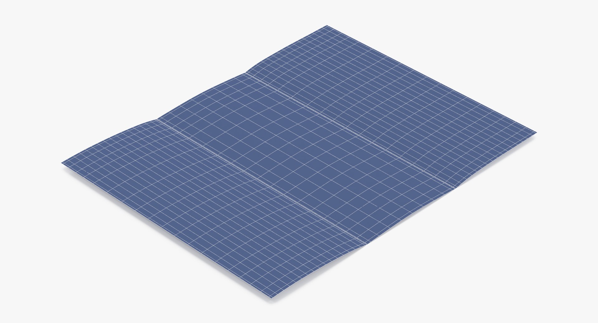 3D Trifold Mockup Open Model - TurboSquid 1206464