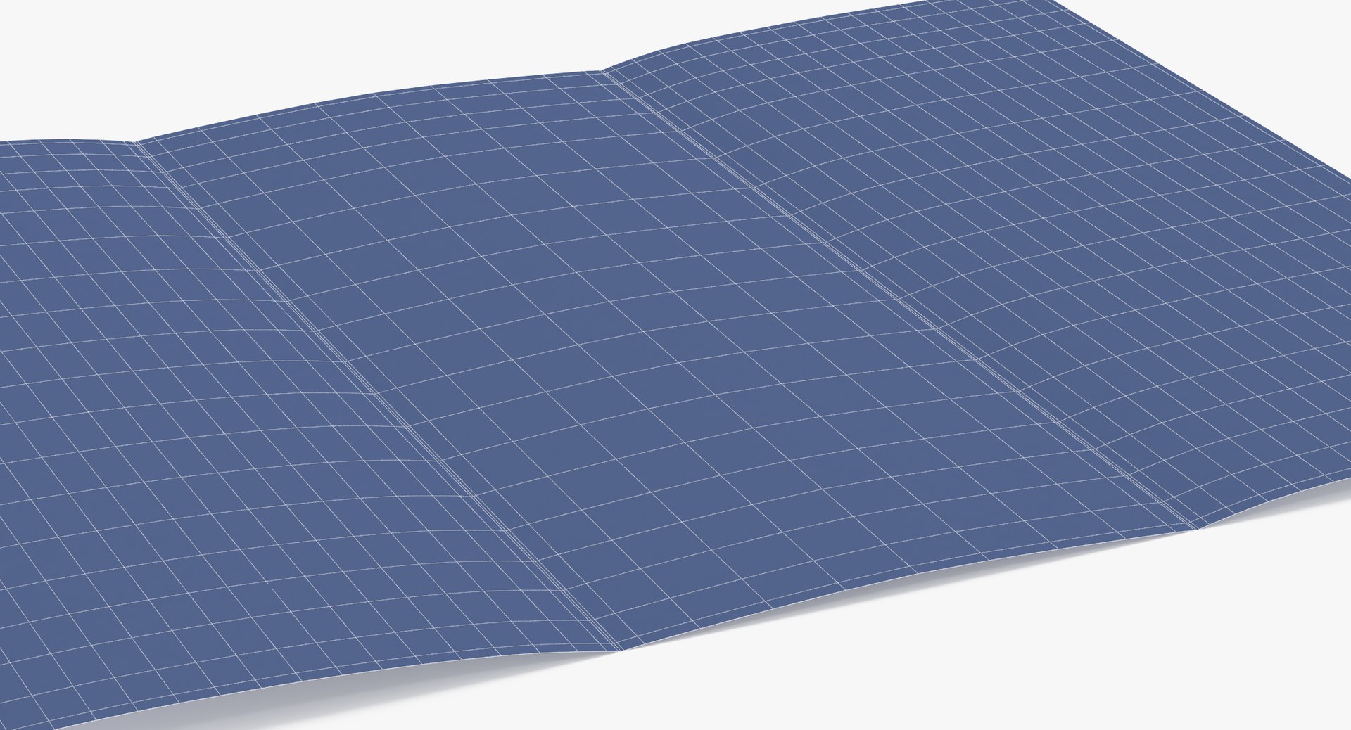3D trifold mockup open model - TurboSquid 1206464