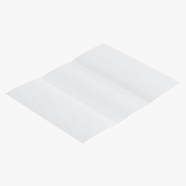 3D Brochure Models | TurboSquid