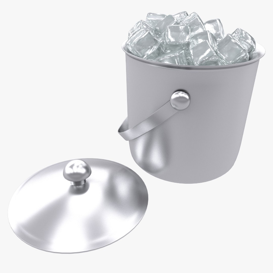 Ice Bucket 3d Model