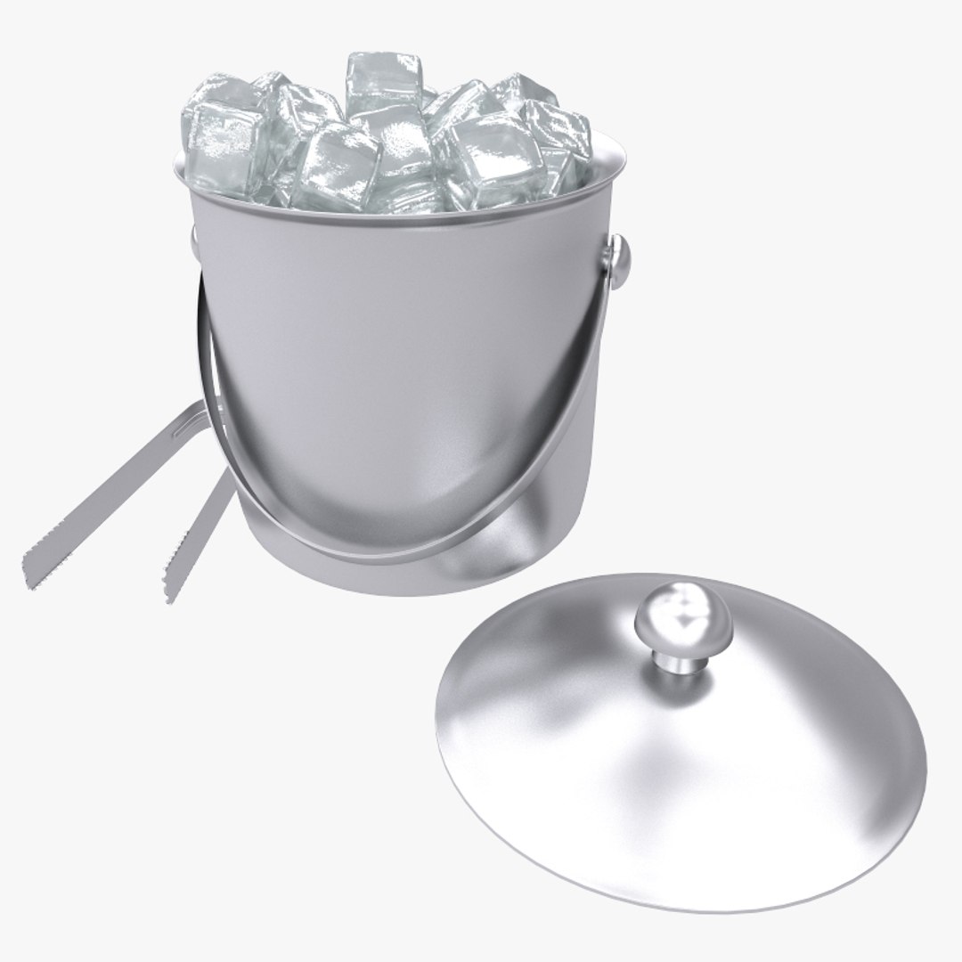 Ice Bucket 3d Model
