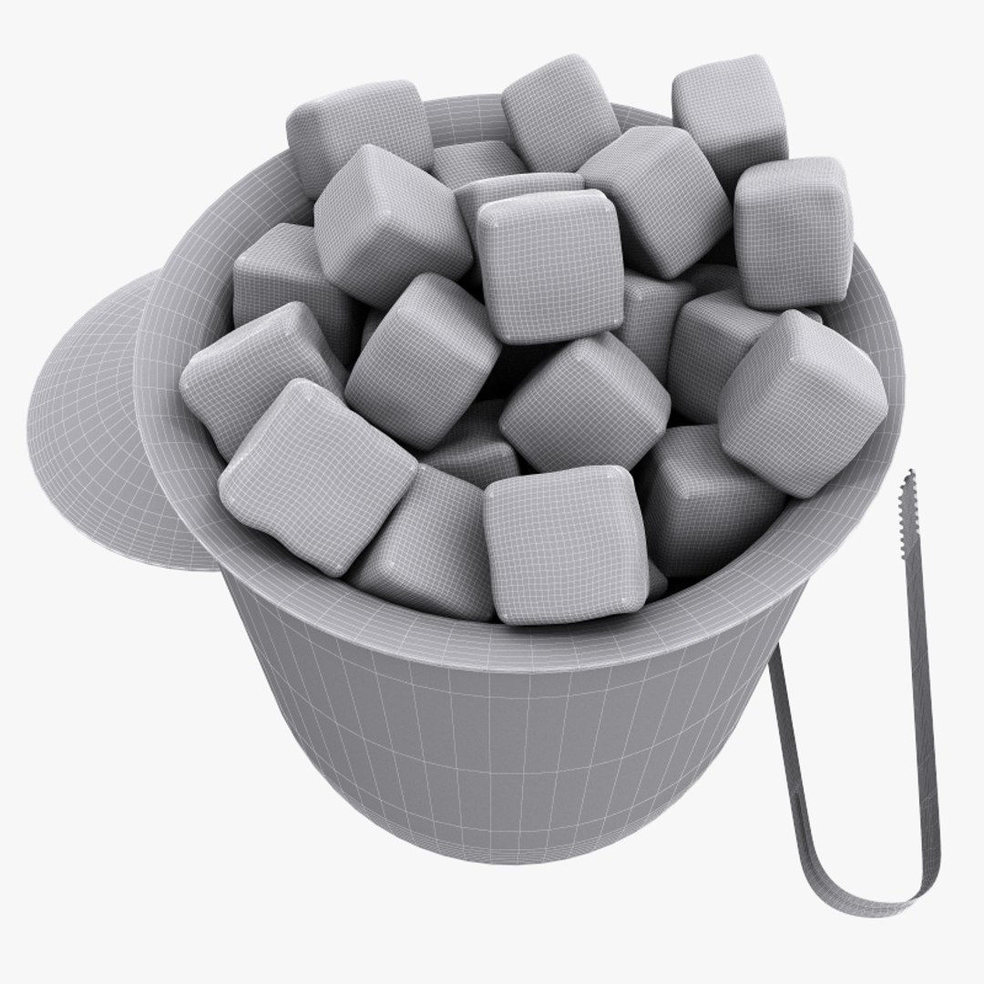 Ice Bucket 3d Model