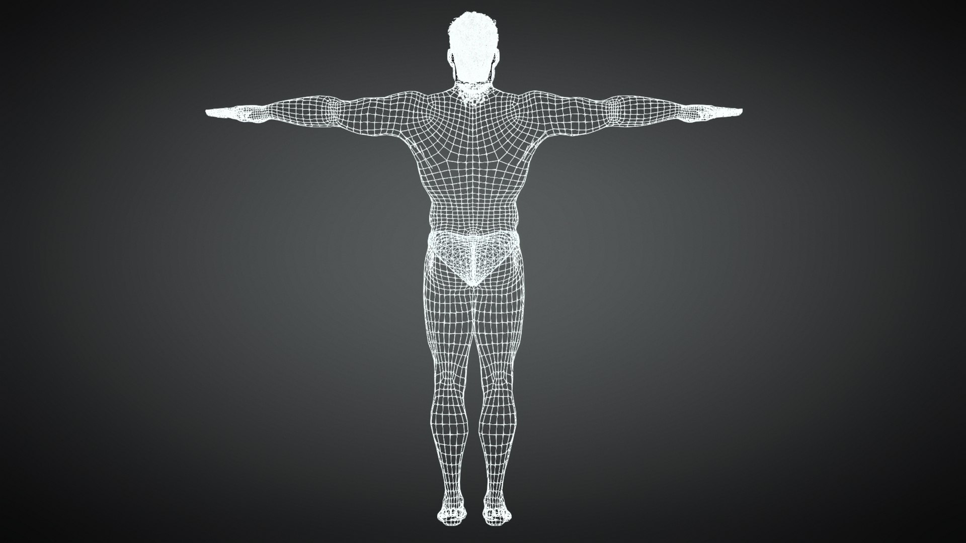 Gym Bro - Giga Chad- Muscular Man Fitness Crossfit VR 3D Model ...