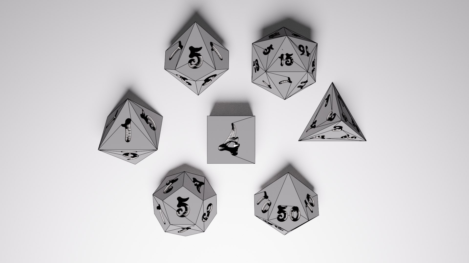 3D Dice Print Resin - TurboSquid 1670474
