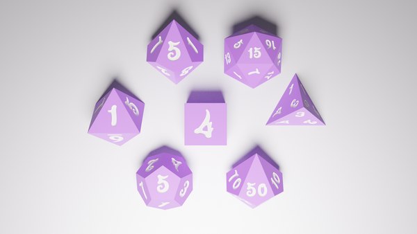 3D dice print resin - TurboSquid 1670474