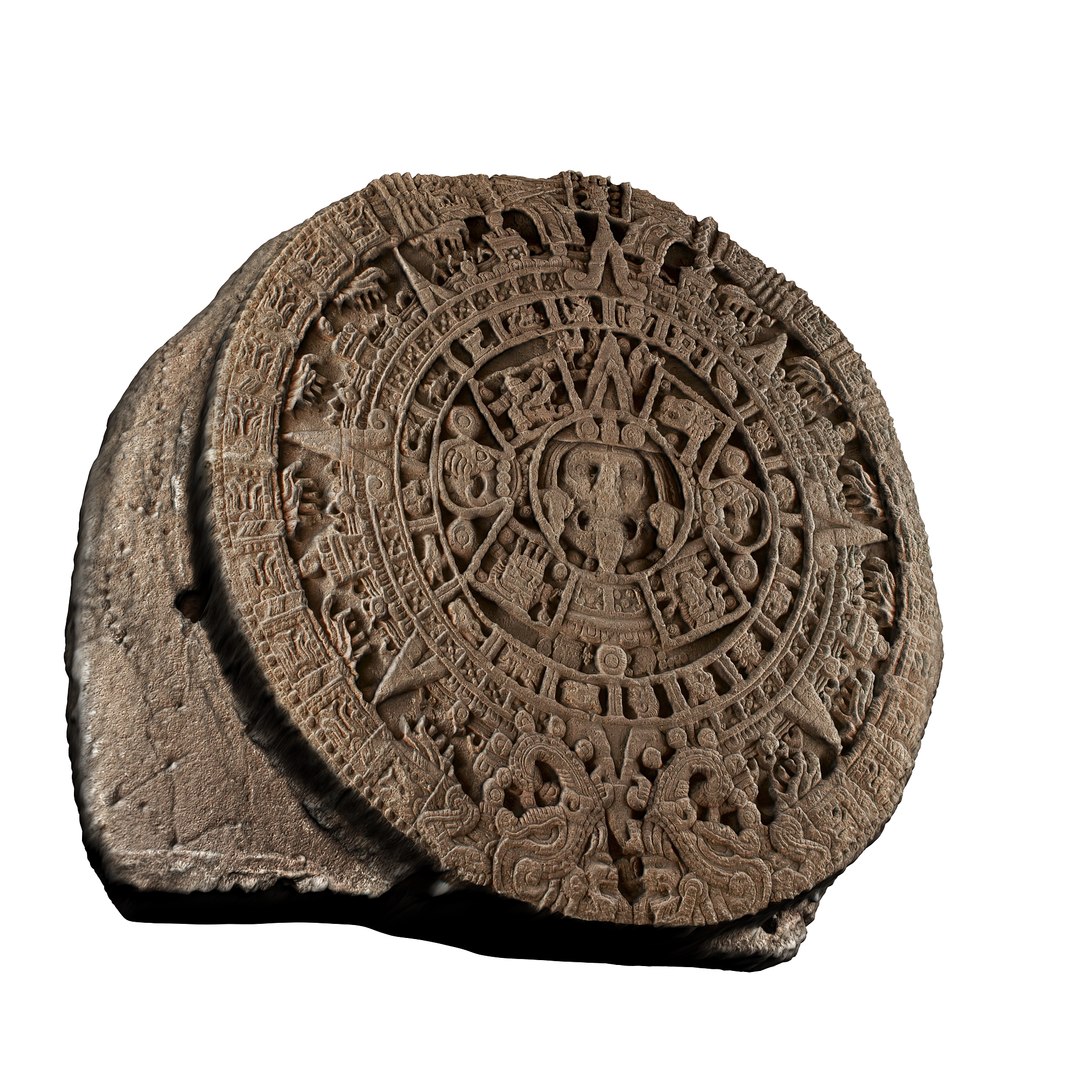 Mayan Calendar Artifacts 3D Model - TurboSquid 2114003