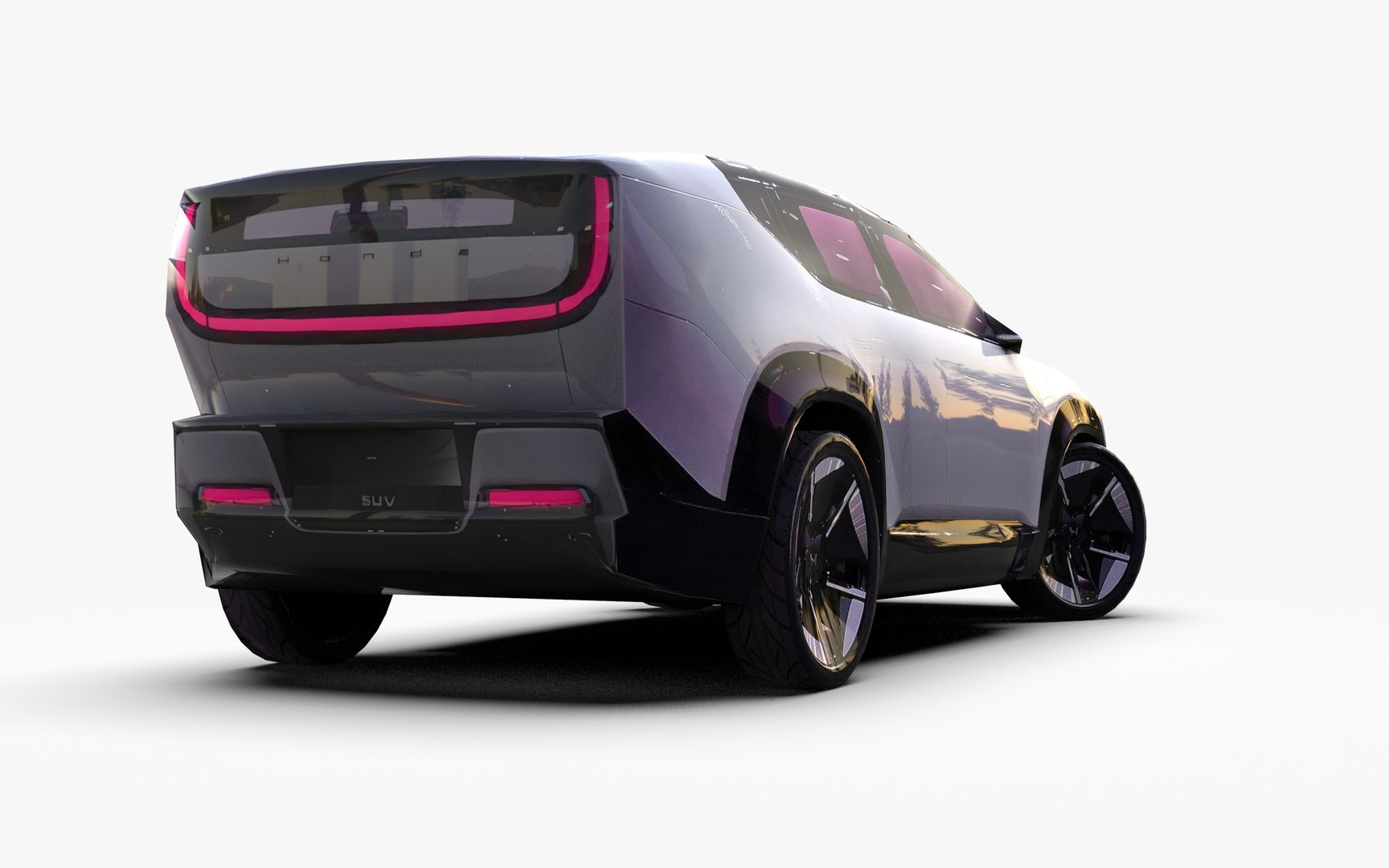 Honda 0 Saloon SUV New Concept 3D Model - TurboSquid 2349227