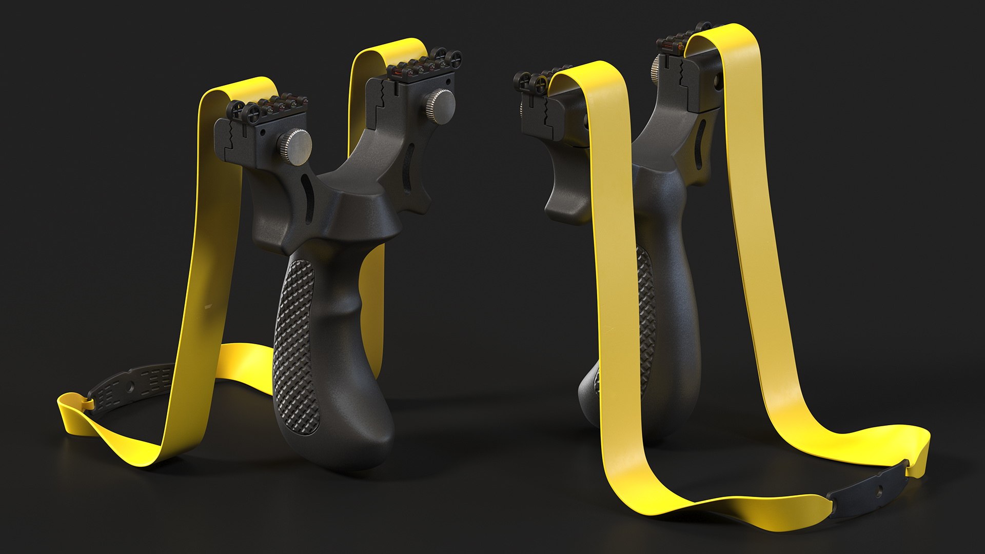 Slingshots Collection 3D Model - TurboSquid 2061947