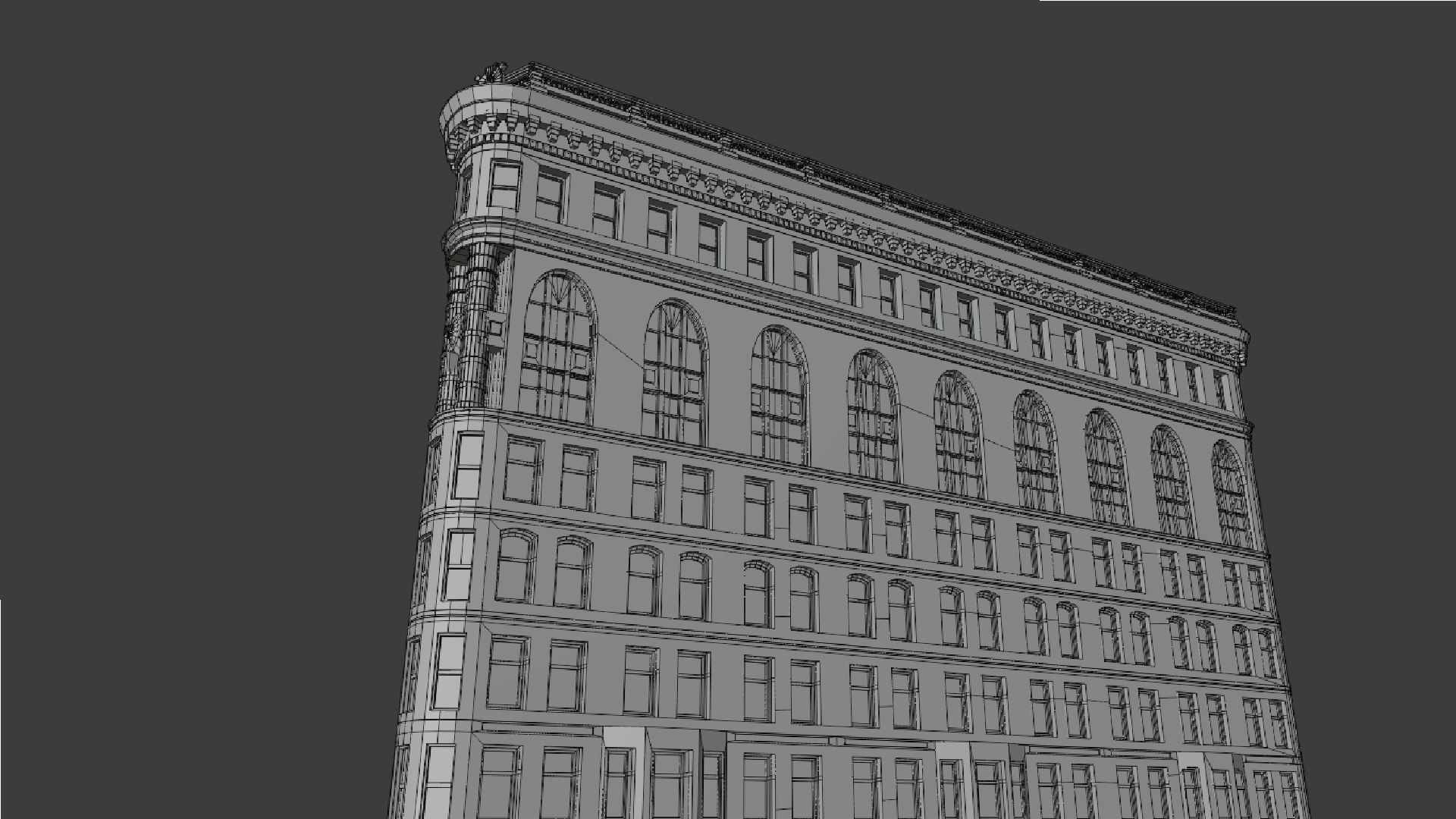 Flatiron building 3D model - TurboSquid 1712261
