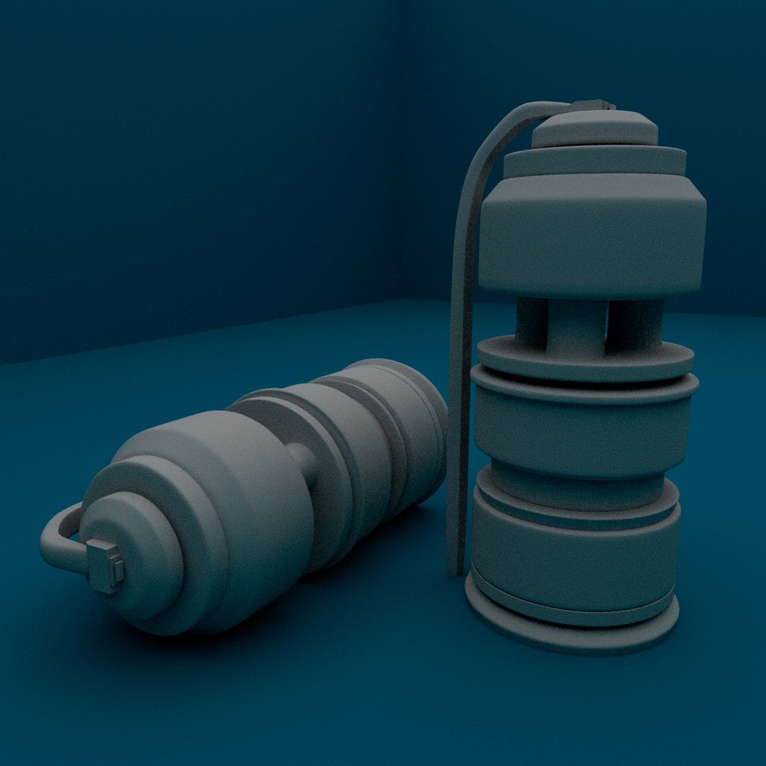 3D sci-fi grenade model - TurboSquid 2025564