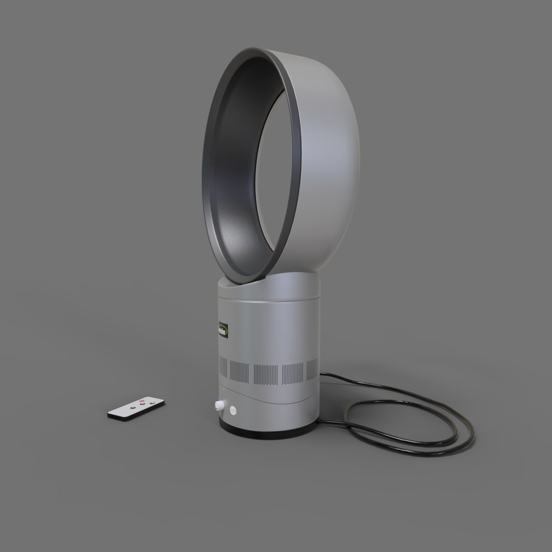 3D Fan Bladeless Leader 10inch 25cm With RC - TurboSquid 2087483