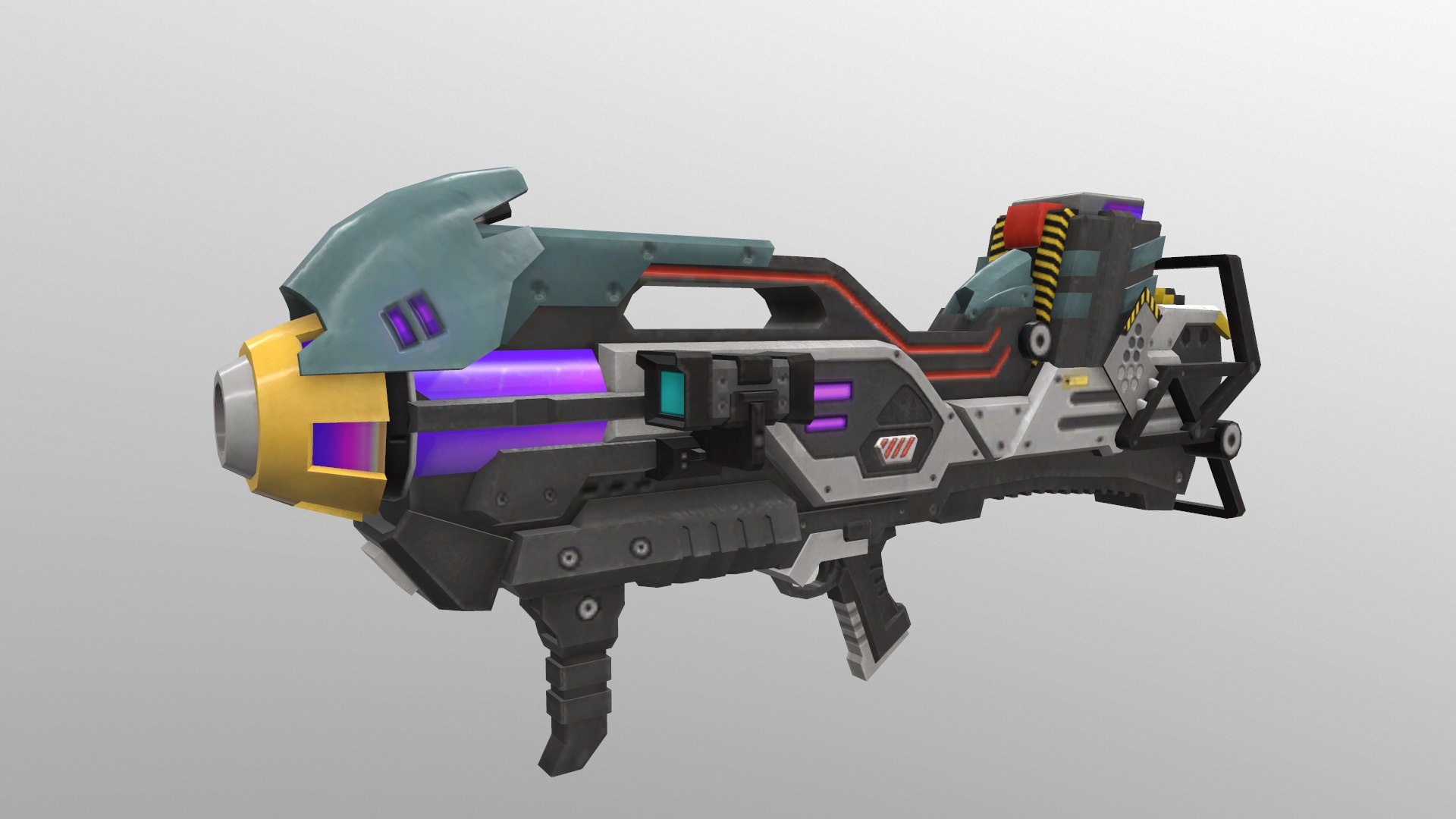 Gravity Gun Level 1 3D Model - TurboSquid 2185609