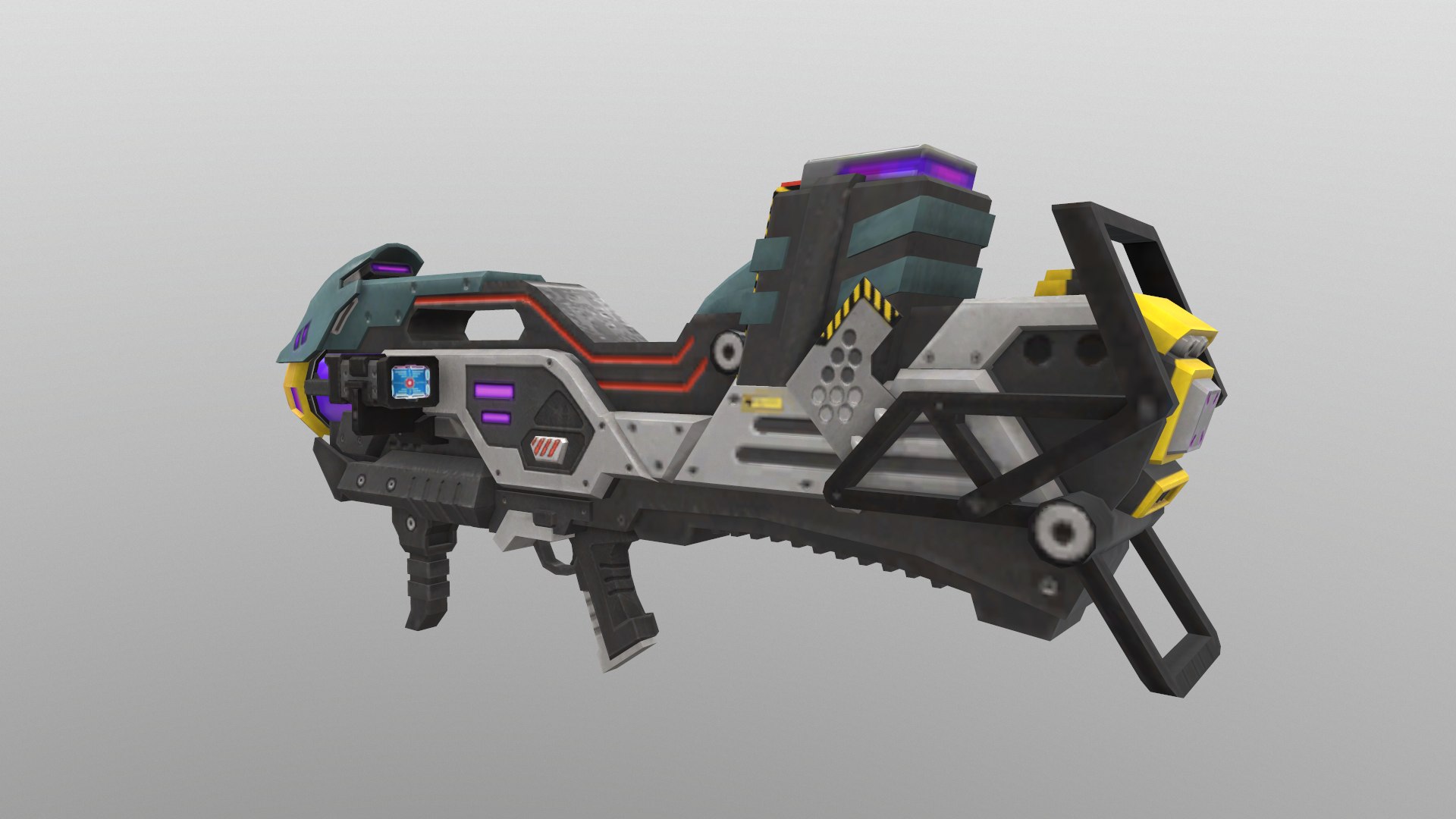 Gravity Gun Level 1 3D Model - TurboSquid 2185609