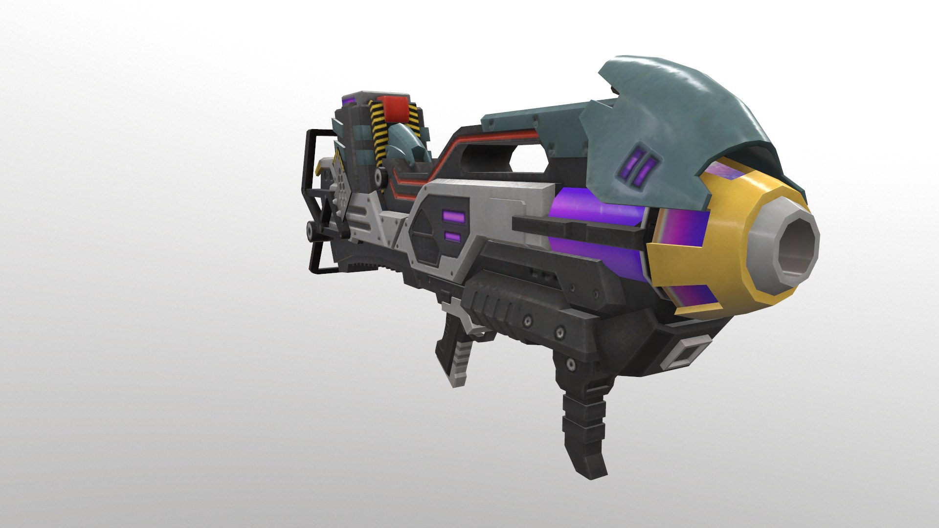 Gravity Gun Level 1 3D Model - TurboSquid 2185609