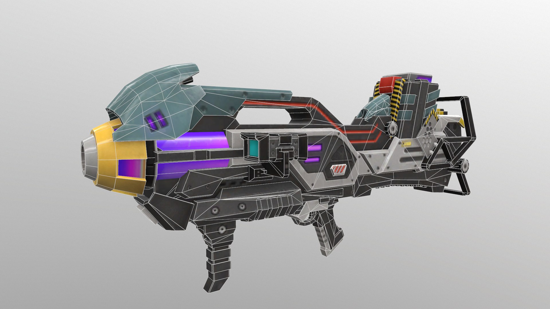 Gravity Gun Level 1 3D Model - TurboSquid 2185609