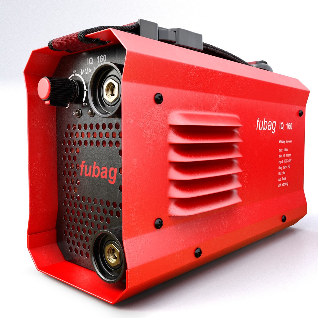 Welding Inverter Fubag Iq 3D Model - TurboSquid 1404494