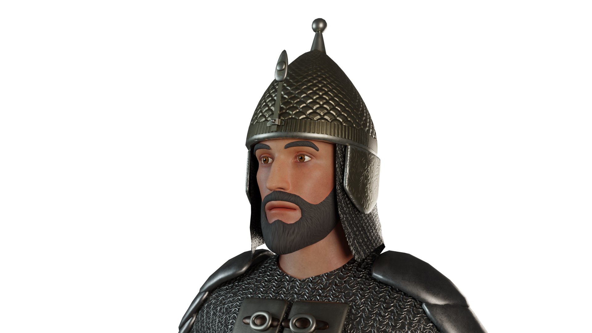 3D Fatih Sultan Mehmed The Conqueror - Game-Ready Rigged 3D Character ...