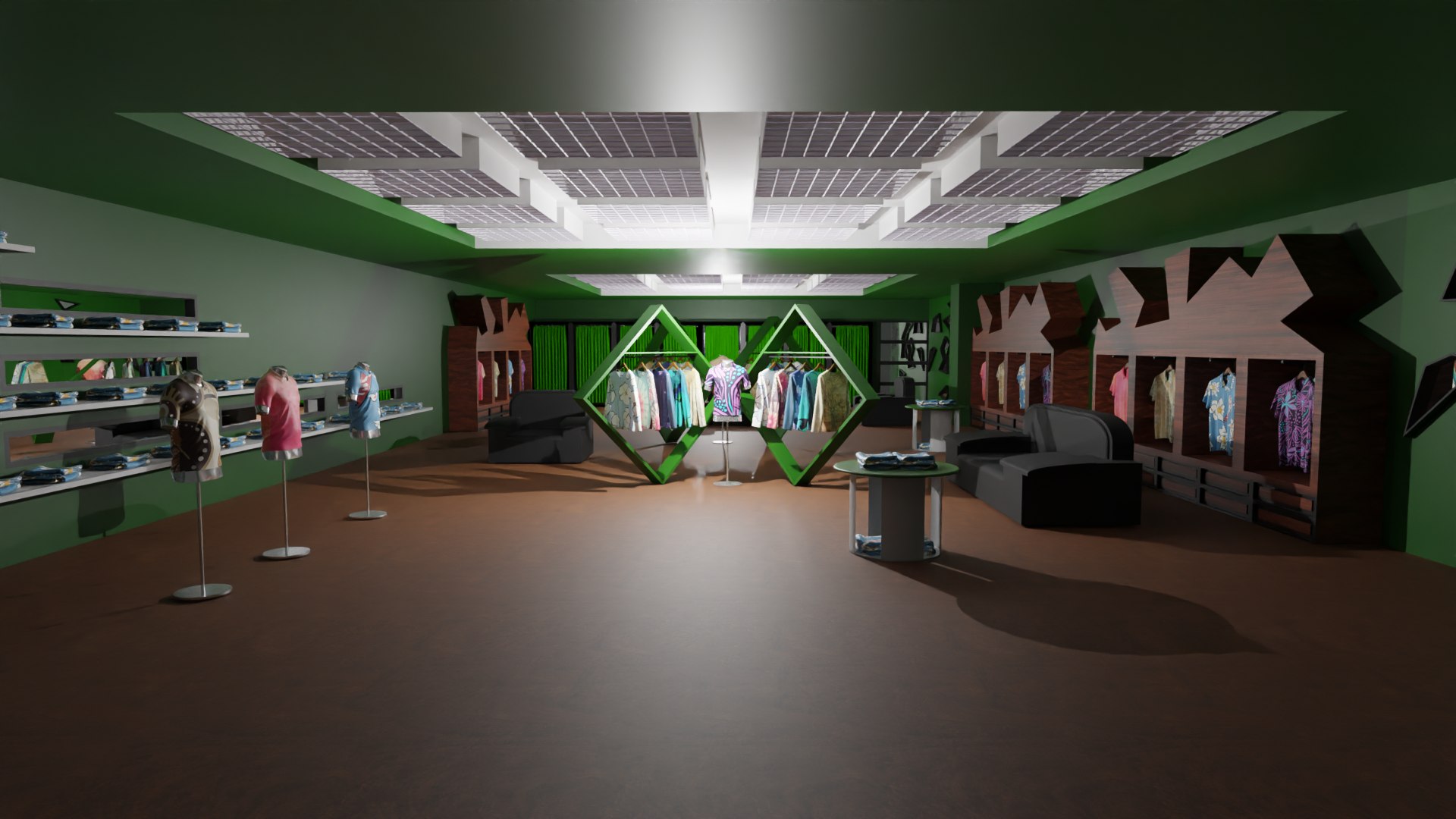 Clothing Store interior 3D model - TurboSquid 2157409