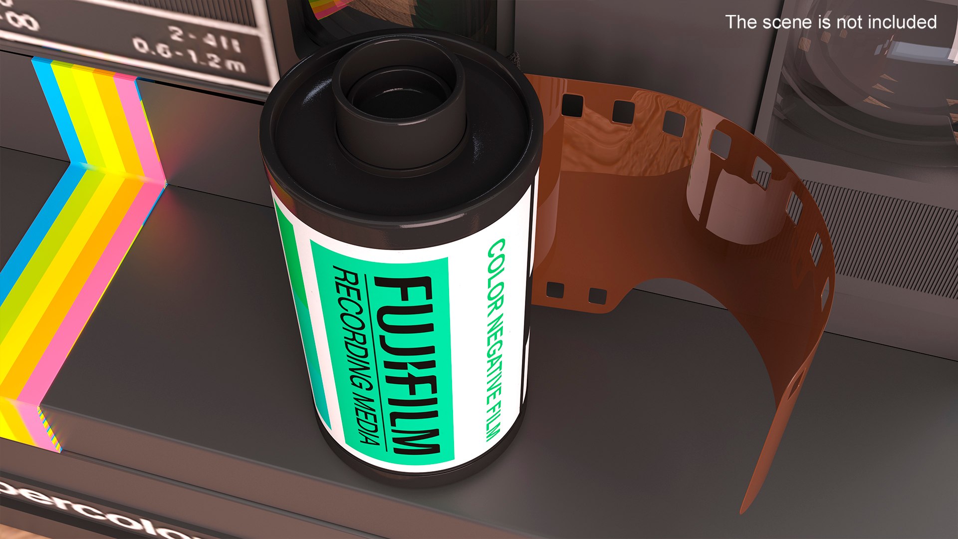 Professional Color Negative Film 35mm Fur model - TurboSquid 2134095