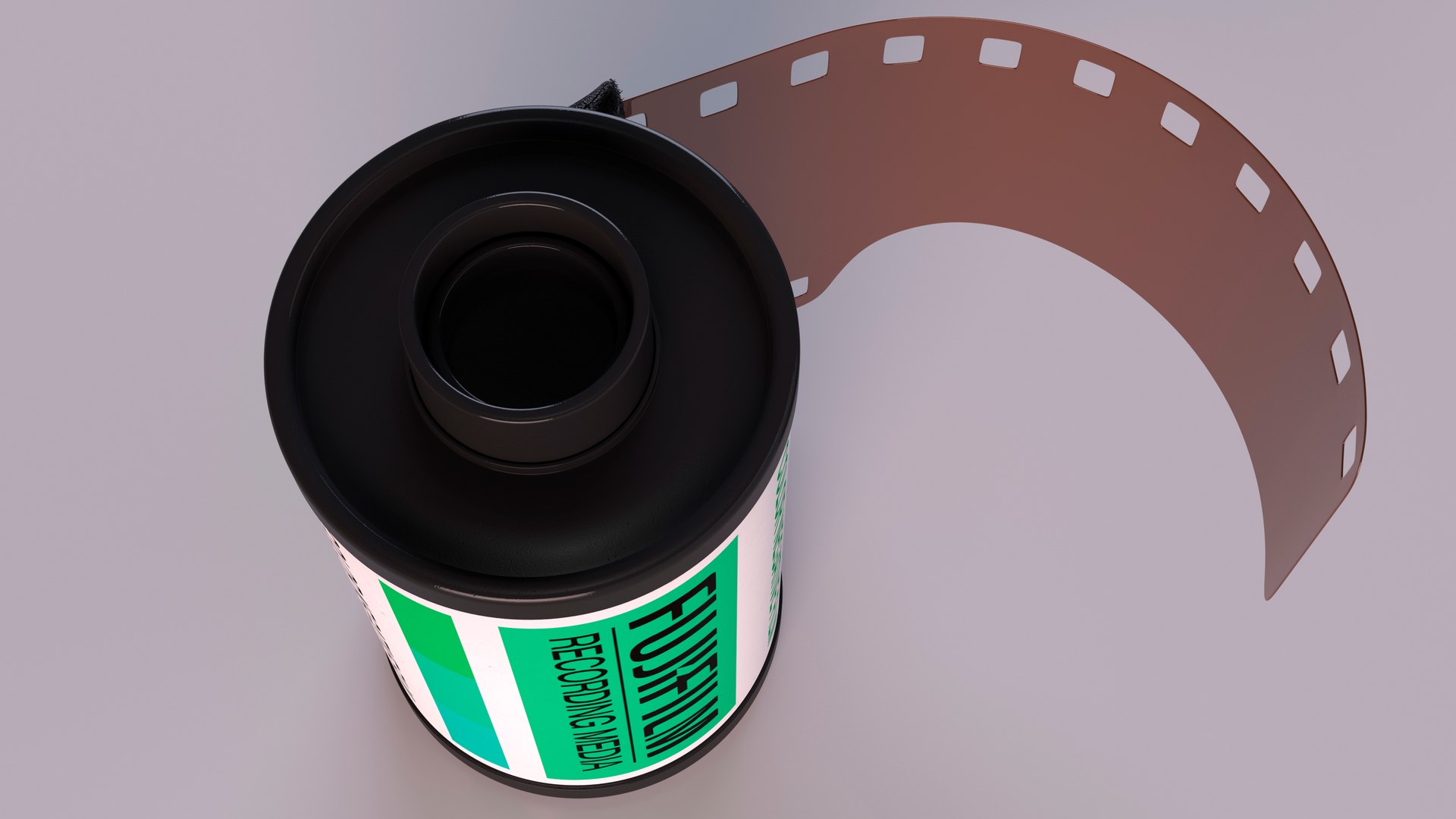 Professional Color Negative Film 35mm Fur model - TurboSquid 2134095