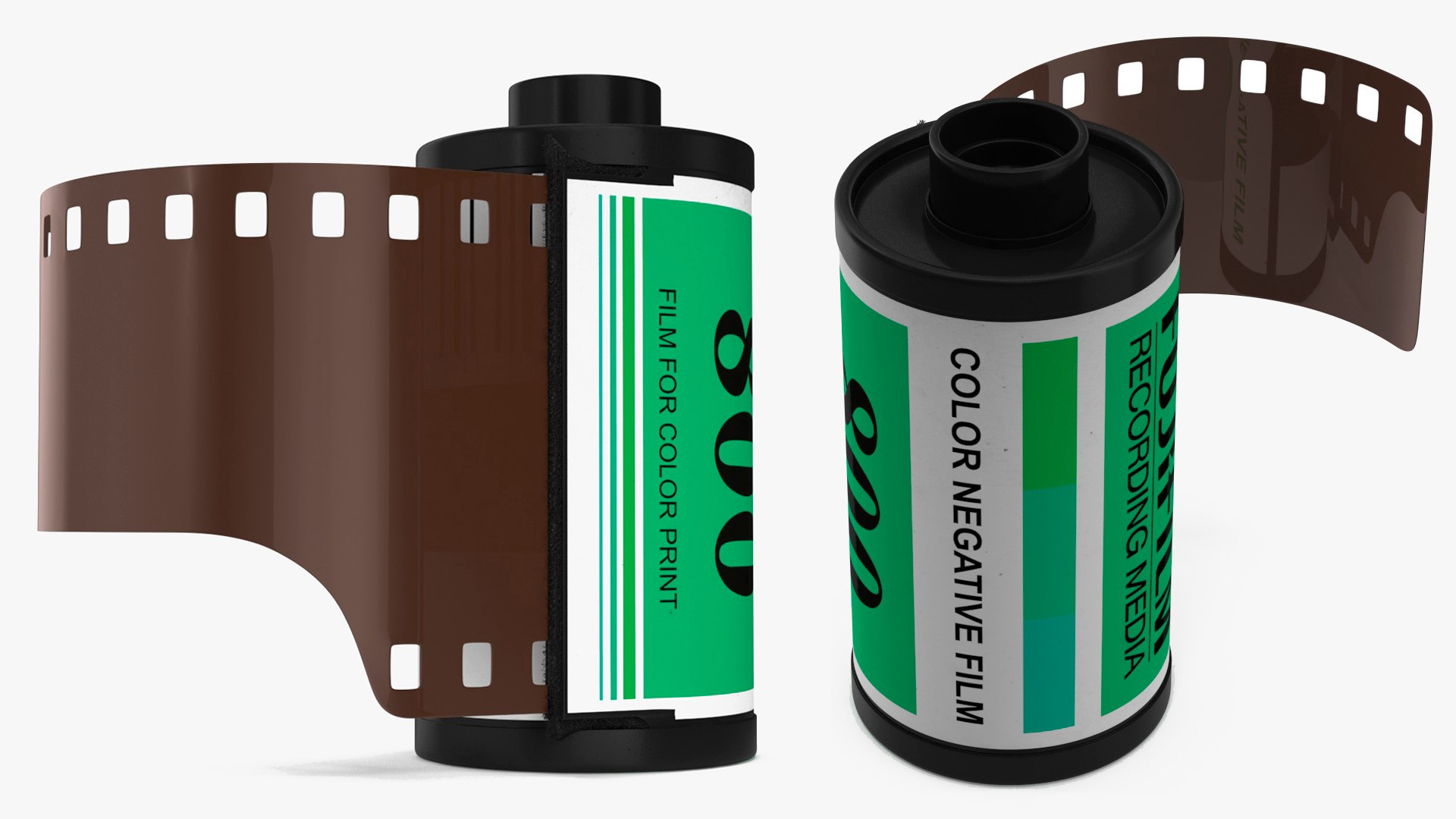 Professional Color Negative Film 35mm Fur model - TurboSquid 2134095