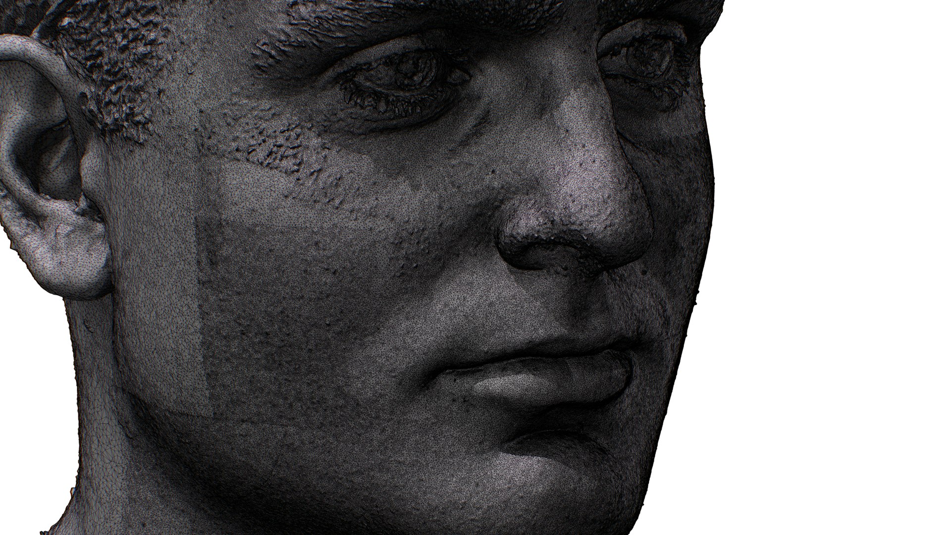 Raw 3D Head Scan Maxton Donaldson 3D Model - TurboSquid 1821476