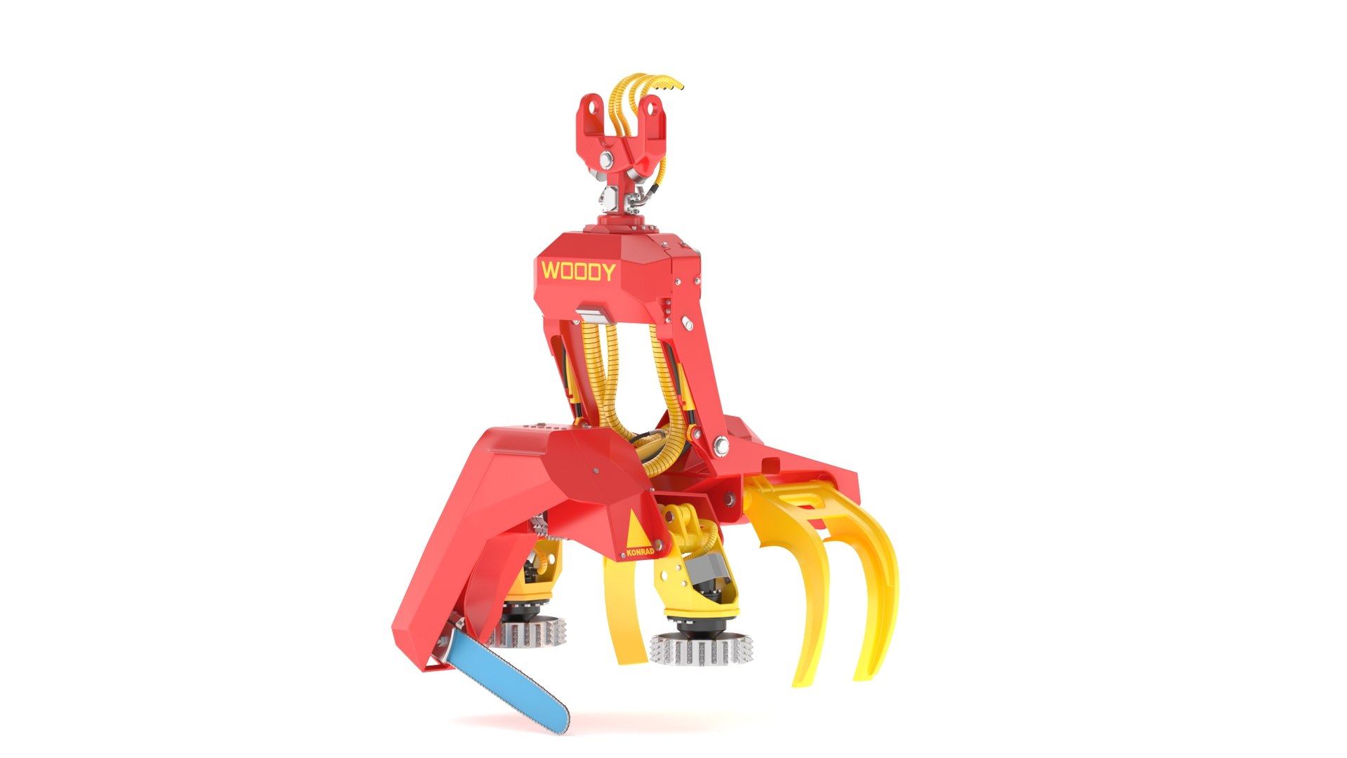 Woody H60 Prozessor Head 3D Model - TurboSquid 2241130