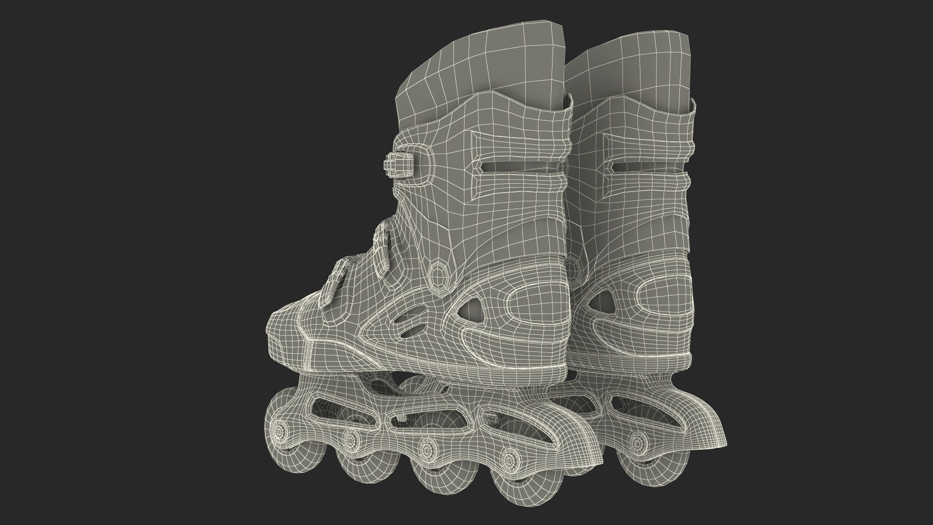 3D Roller Blades Model - TurboSquid 2170084
