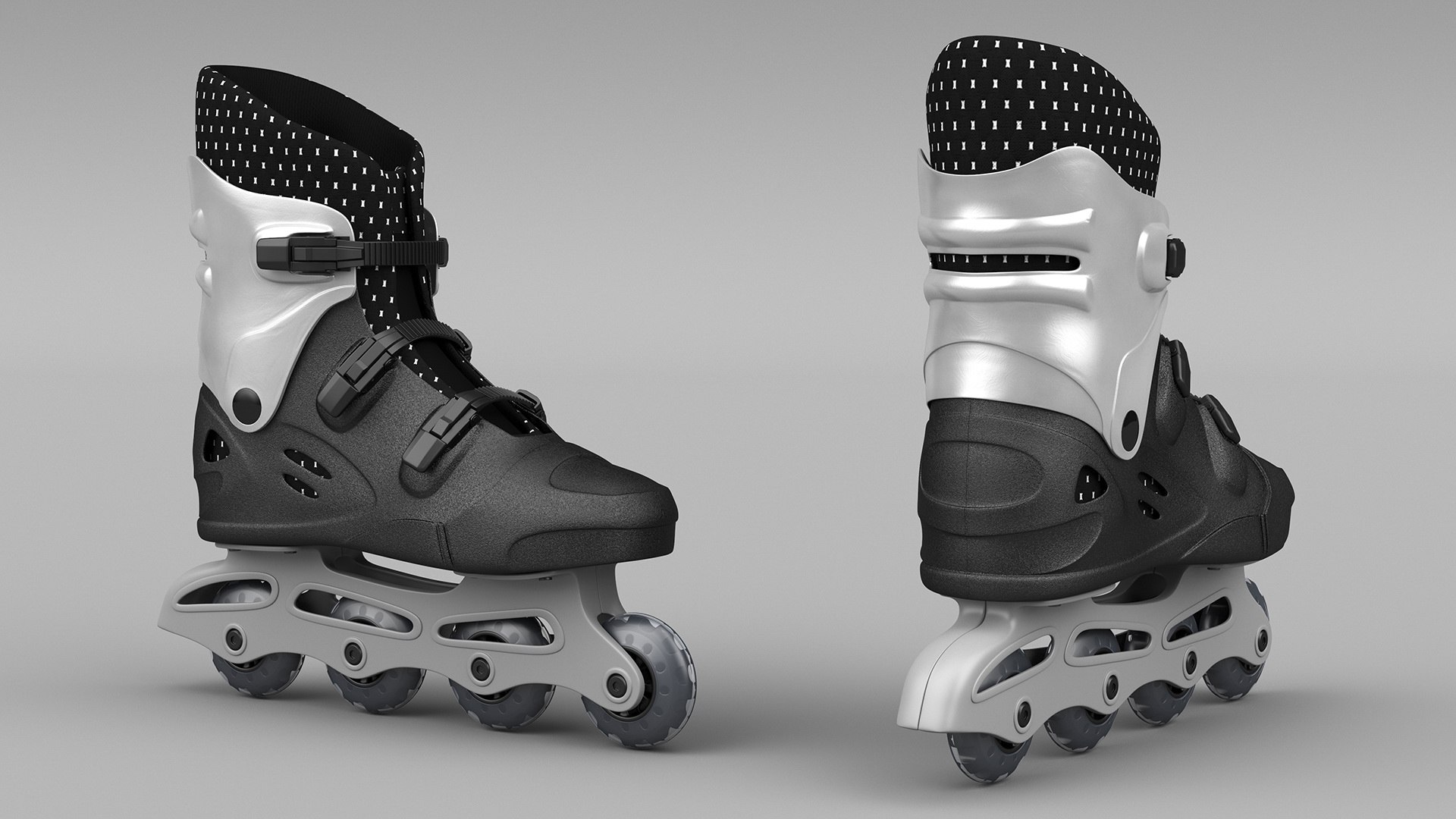 3D Roller Blades Model - TurboSquid 2170084