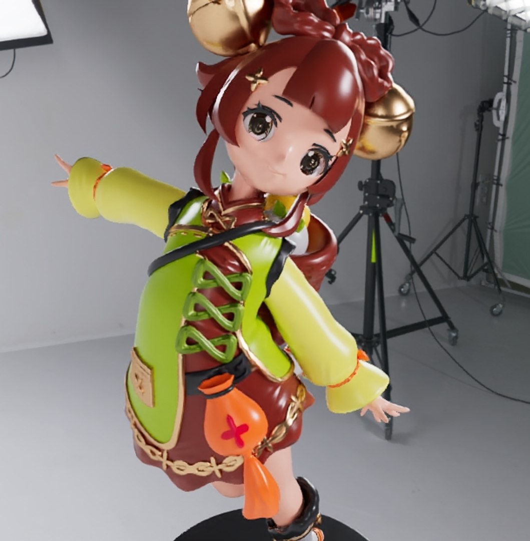 3D Yuanshen Yaoyao Toy Model - TurboSquid 2376518