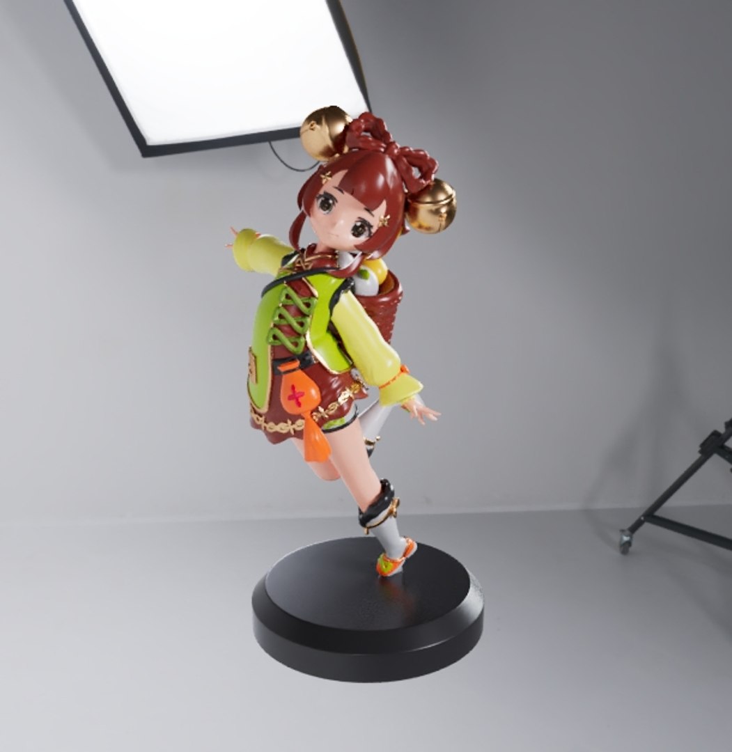 3D Yuanshen Yaoyao Toy Model - TurboSquid 2376518