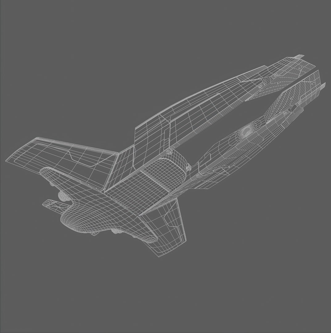 Starship 3D Model - TurboSquid 2257624