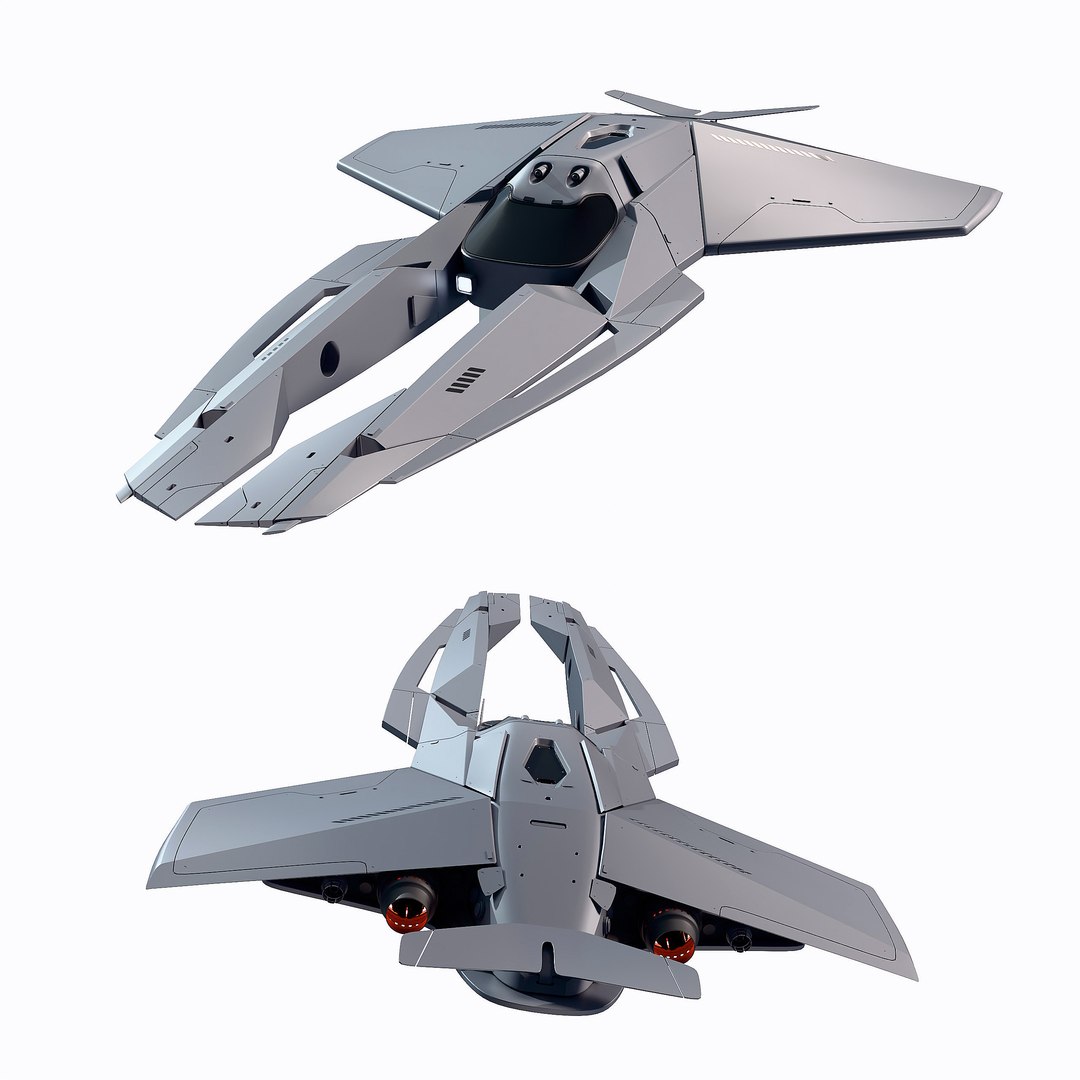 Starship 3D Model - TurboSquid 2257624