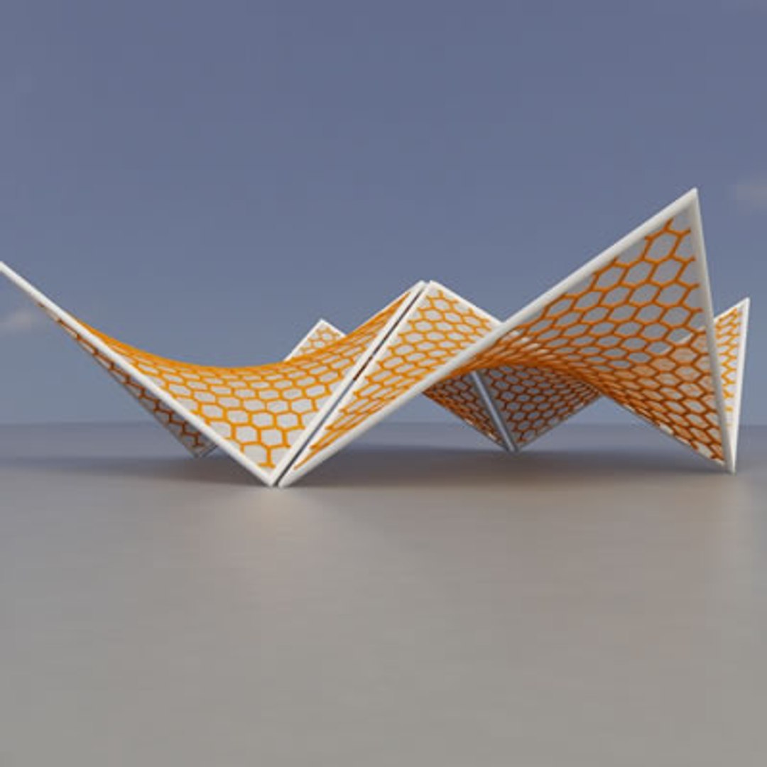 Membrane Structure Building Super 3d Model