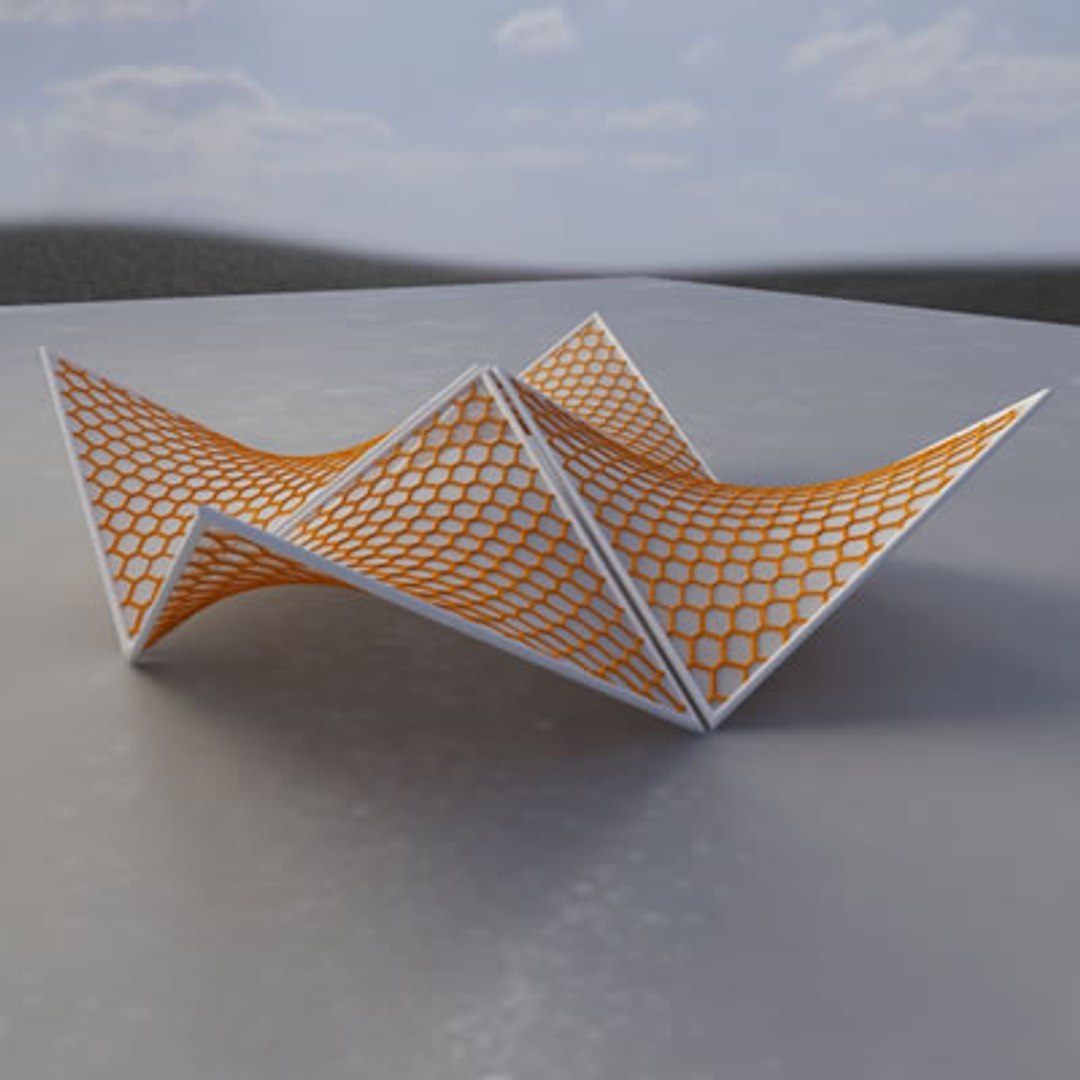 Membrane Structure Building Super 3d Model