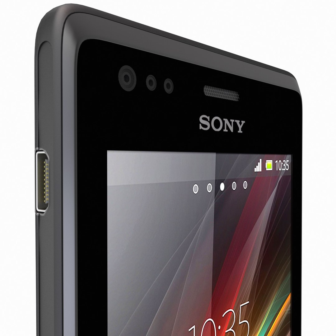 3d Model Of Sony Experia M Dual