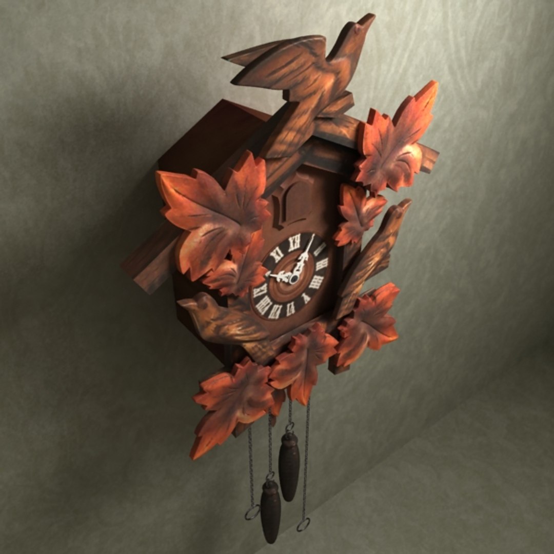3d Model Of Cuckoo Clock