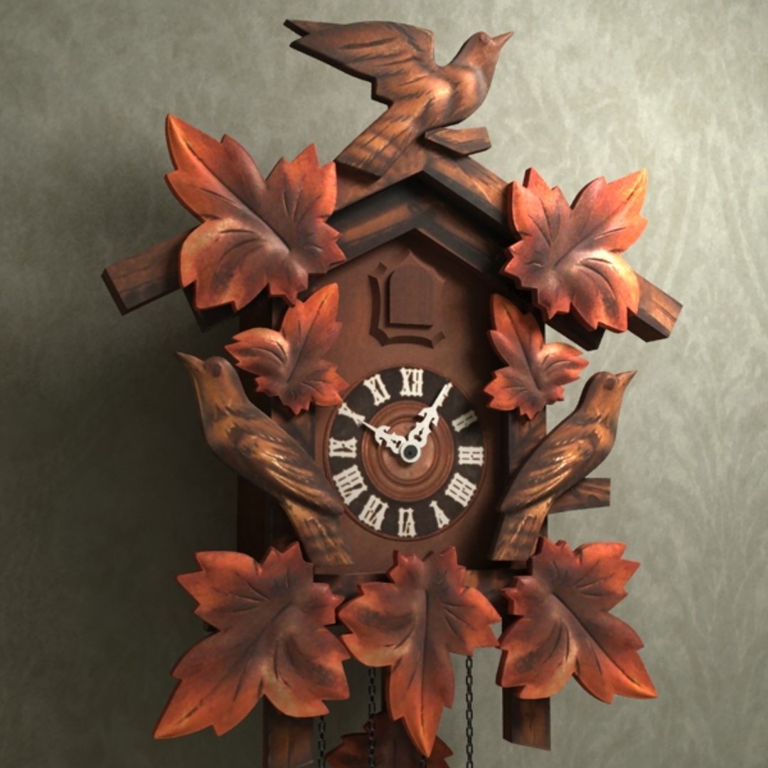 3d Model Of Cuckoo Clock