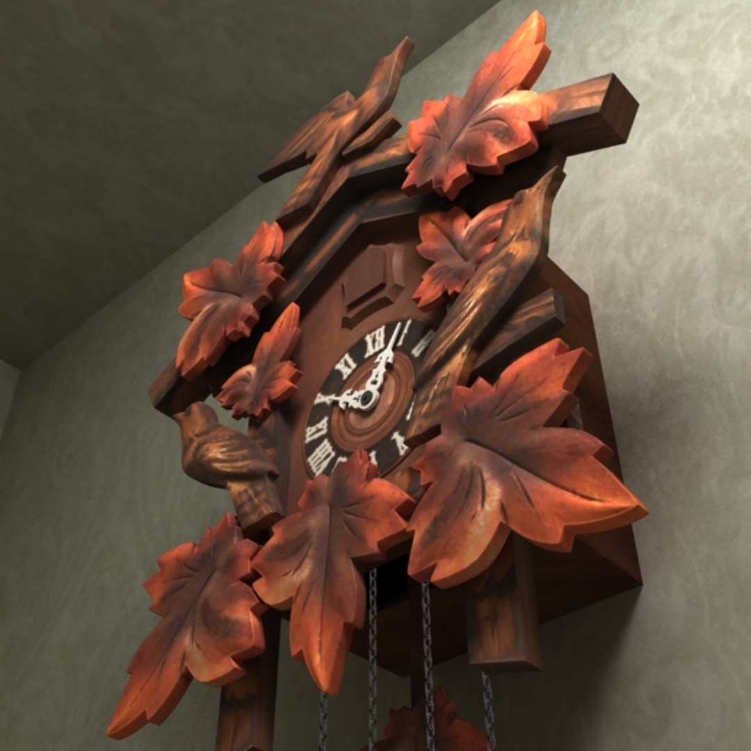 3d Model Of Cuckoo Clock