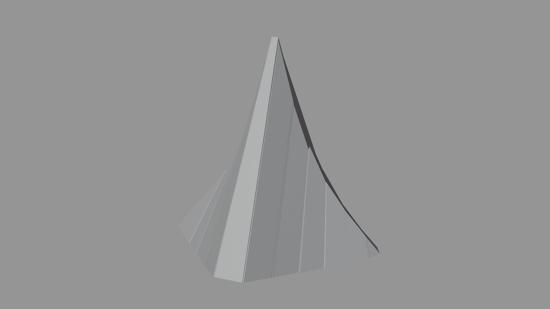 Artistic Decorative Peak Structure 3D - TurboSquid 1599621
