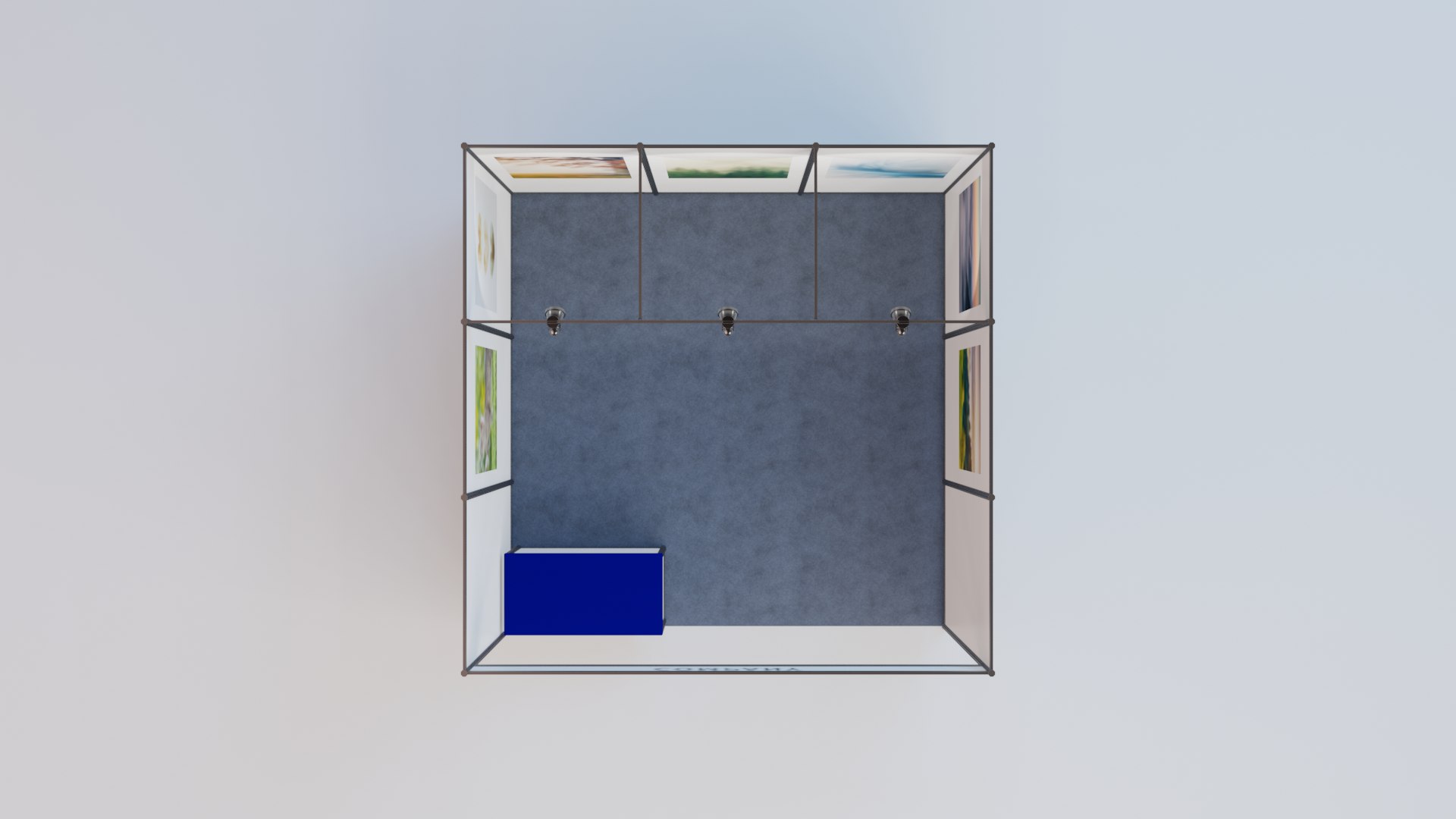 Exhibition Trade Show Booth Design A 3m X 3m 3D Model - TurboSquid 2030240