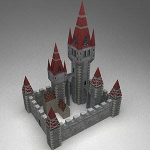 Castle 3ds Max Models for Download | TurboSquid