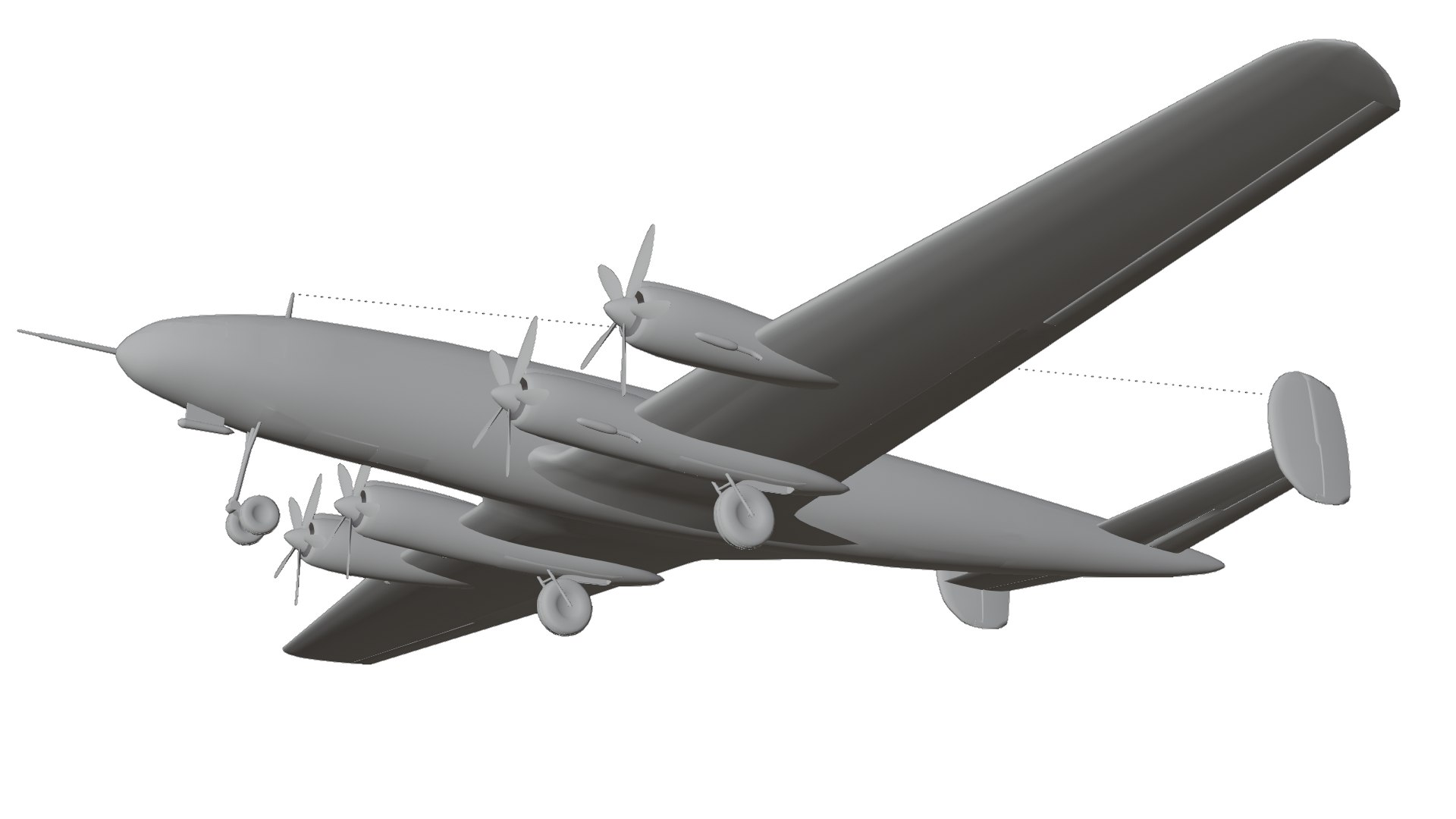 3D Model Breda Zappata B Z 308 - TurboSquid 2315360