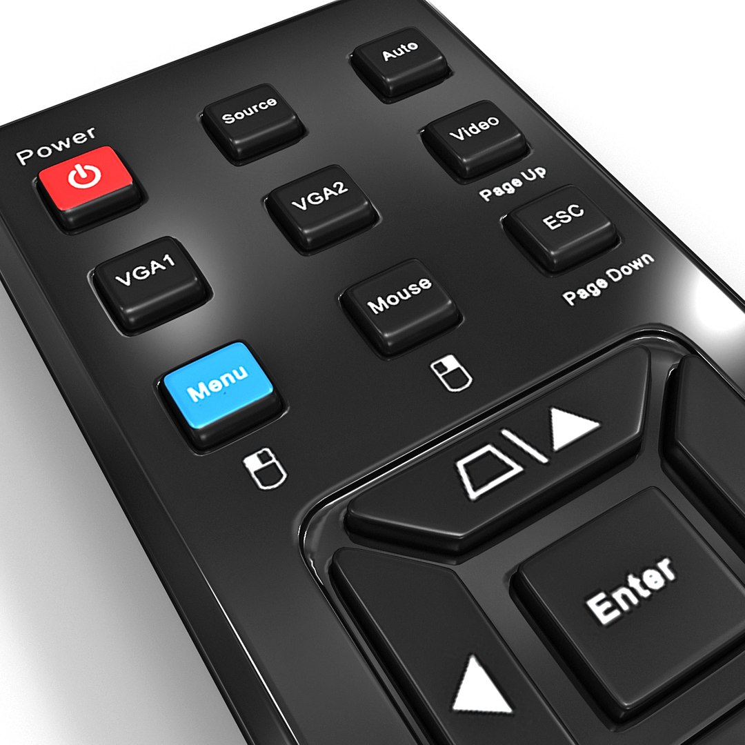 3ds max projector viewsonic remote