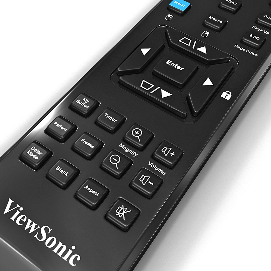 3ds Max Projector Viewsonic Remote