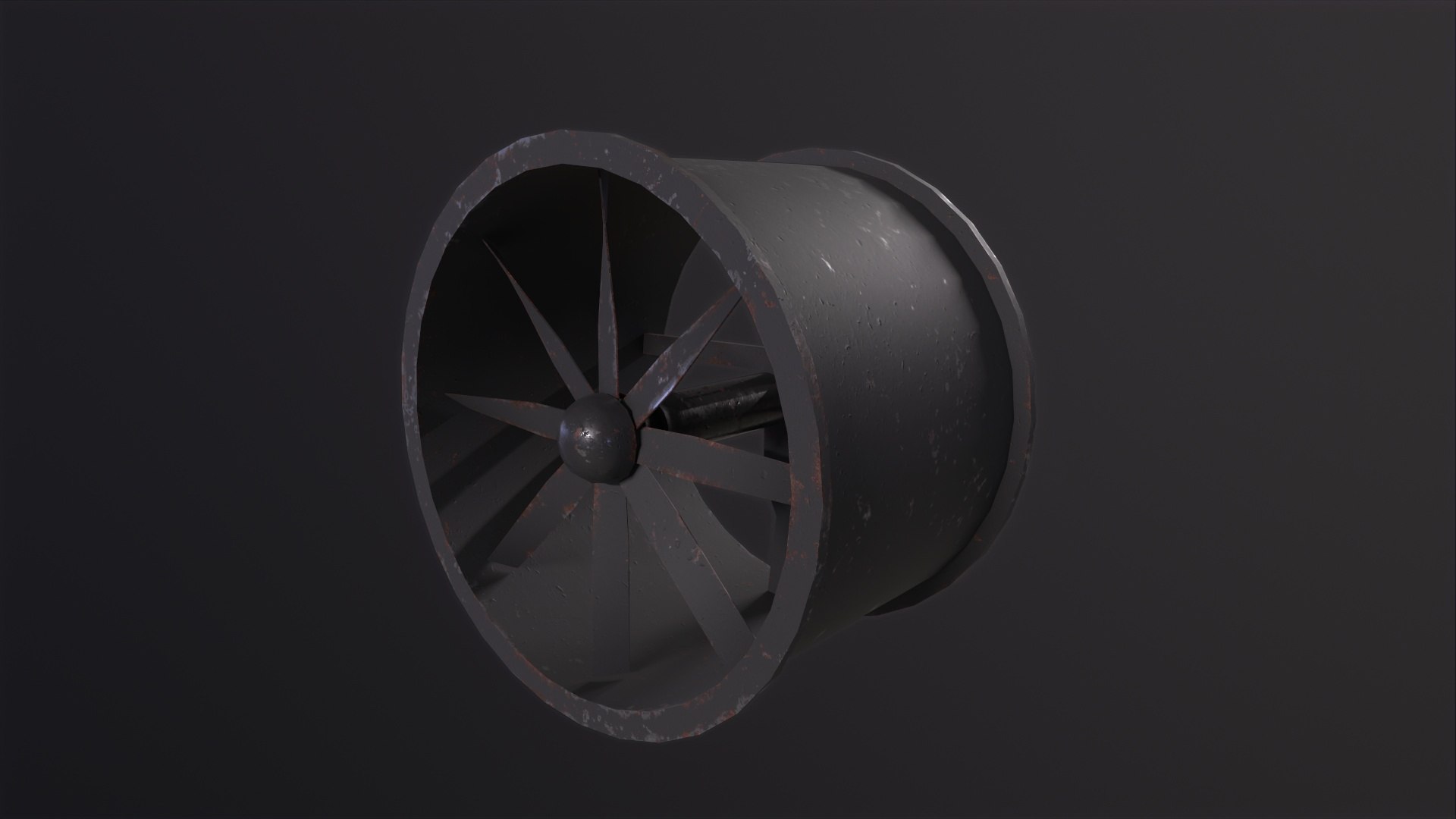 3D Axial Flow Fan model - TurboSquid 2139963