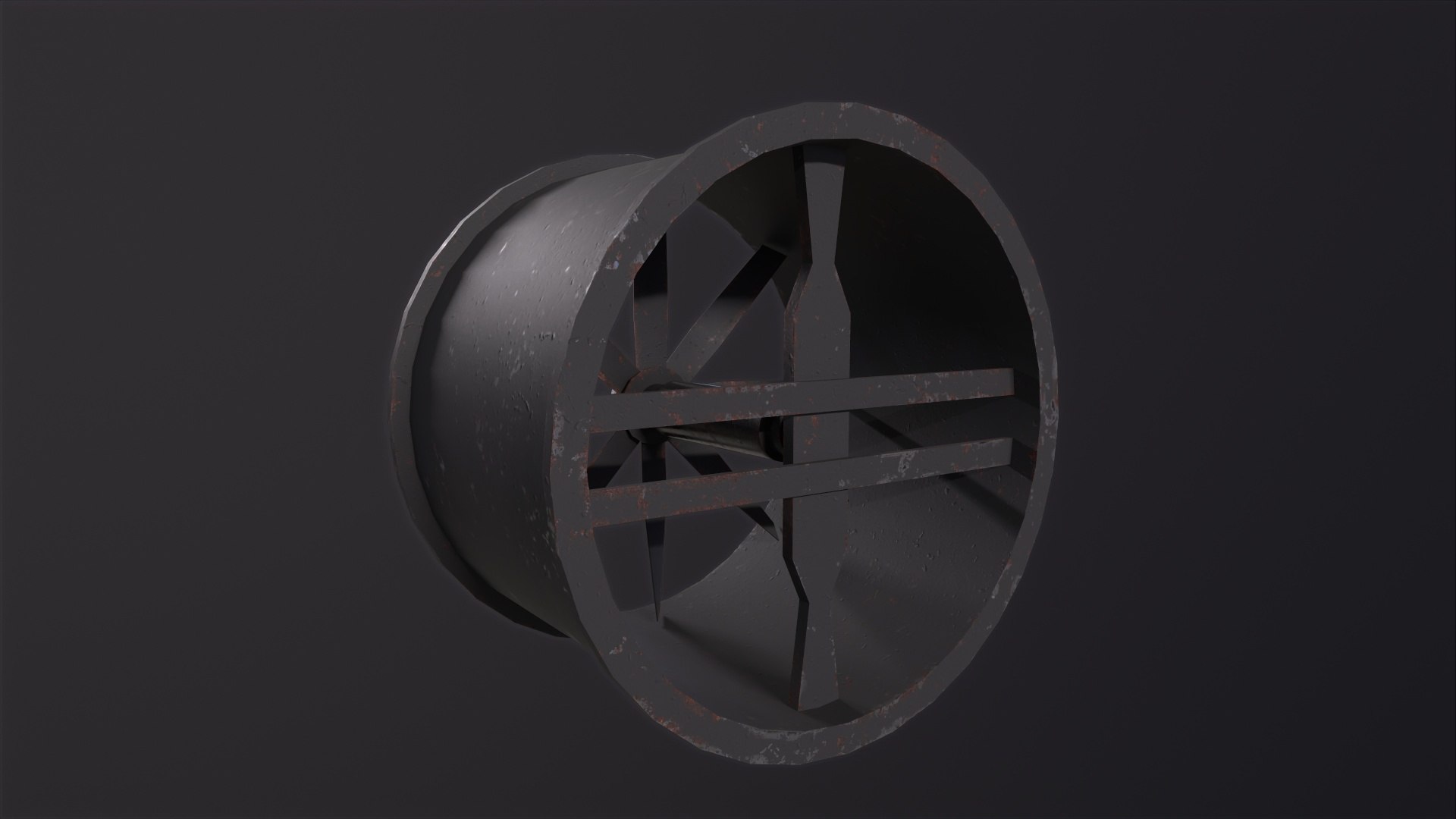 3D Axial Flow Fan model - TurboSquid 2139963