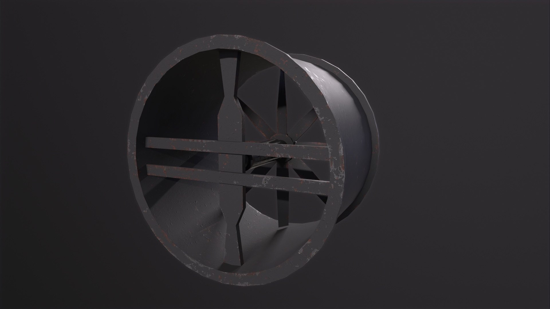 3D Axial Flow Fan model - TurboSquid 2139963