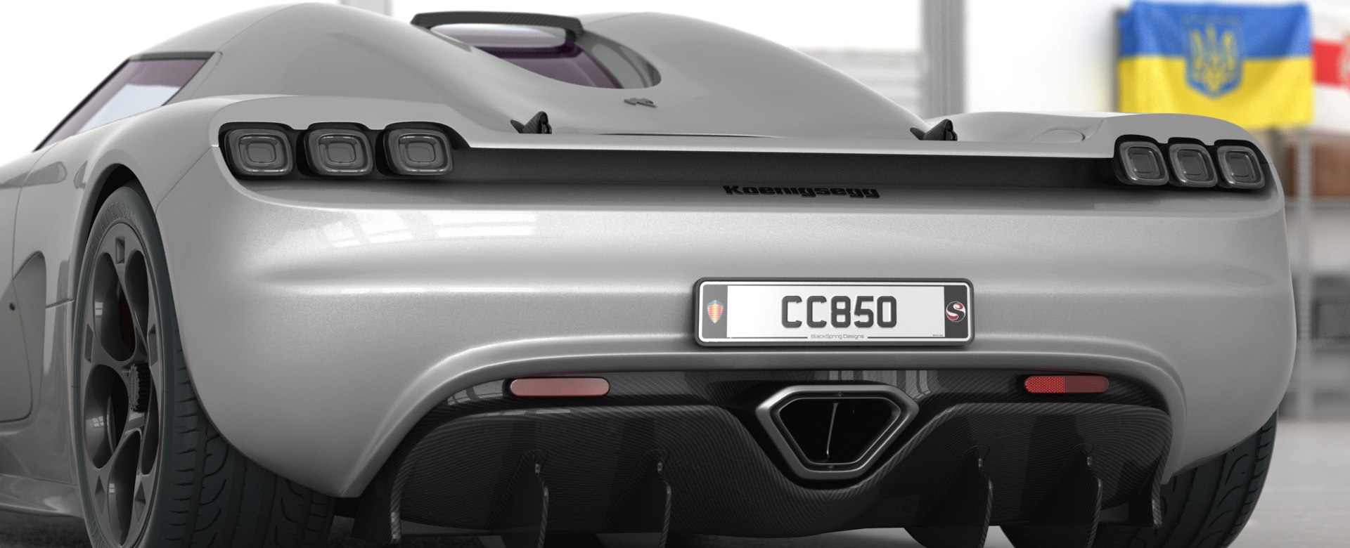 Koenigsegg CC850 2023 With Interior 3D - TurboSquid 2011555